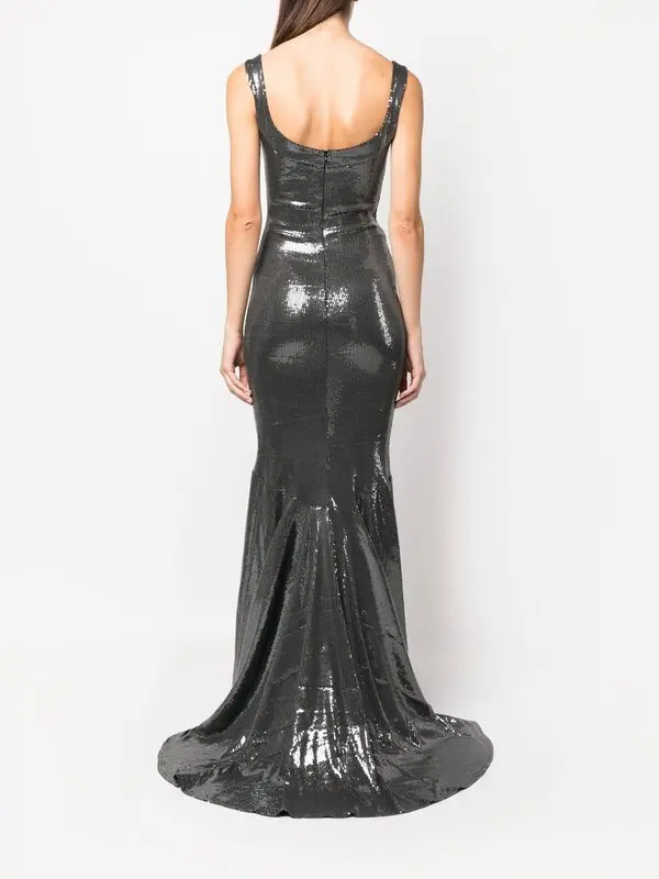 ATU BODY COUTURE Sequinned Gown