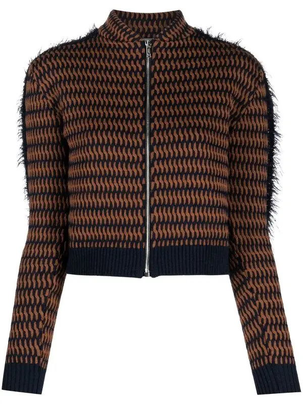 DURAZZI MILANO Patterned Jacquard Jacket