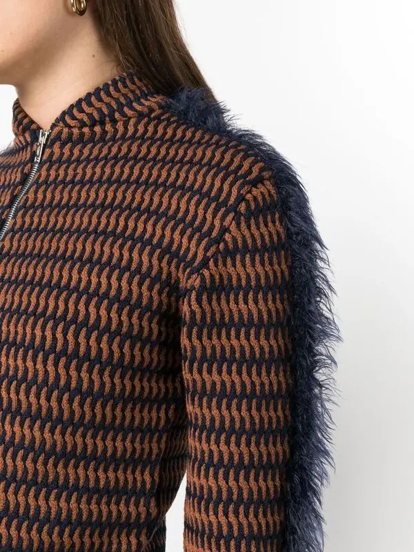 DURAZZI MILANO Patterned Jacquard Jacket
