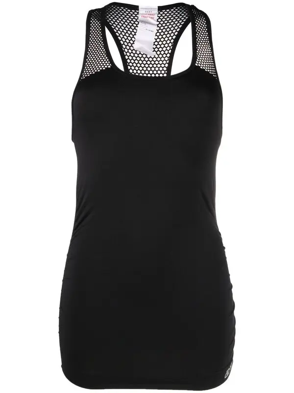 Dkny Racerback Sleeveless Vest Top - Black