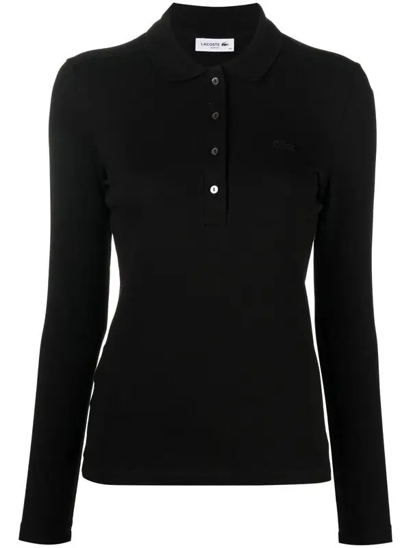Lacoste Stretch-cotton Polo Top