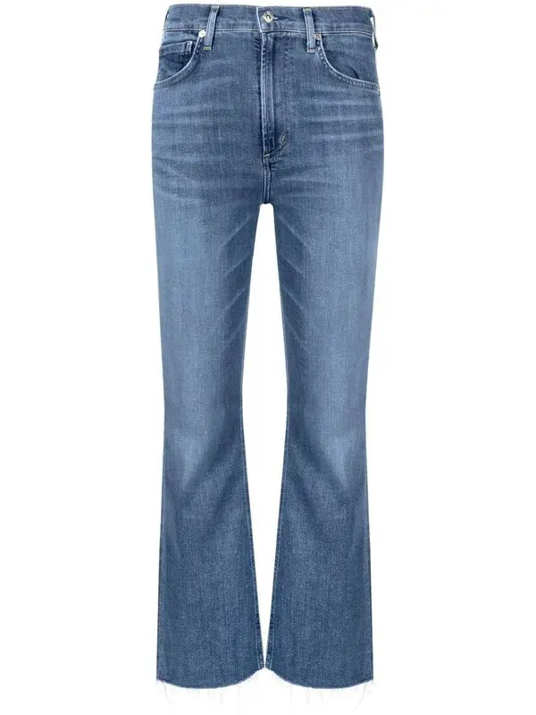 Citizens Of Humanity Isla Cropped Bootcut Jeans