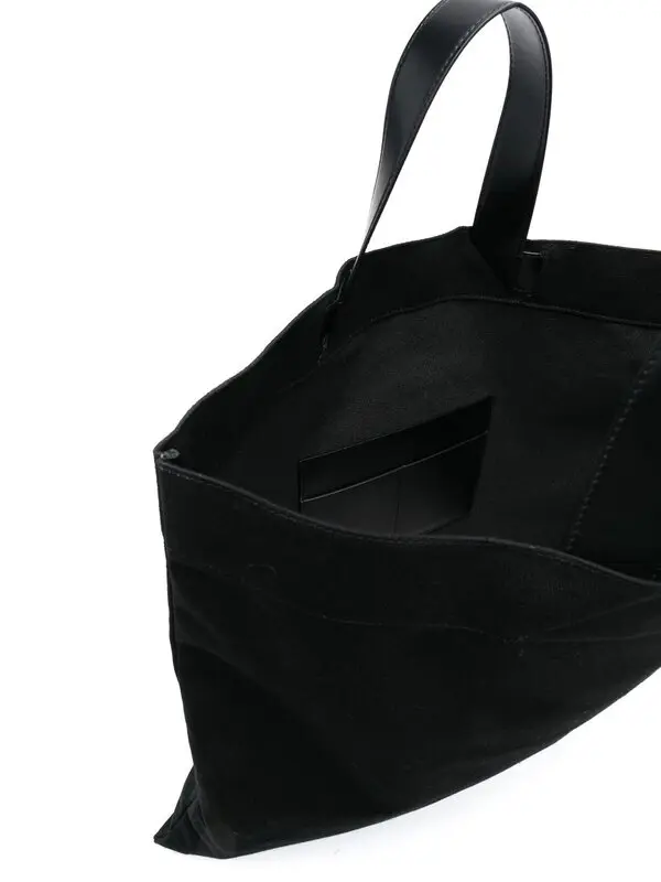 JIL SANDER Logo-print Tote Bag - Black