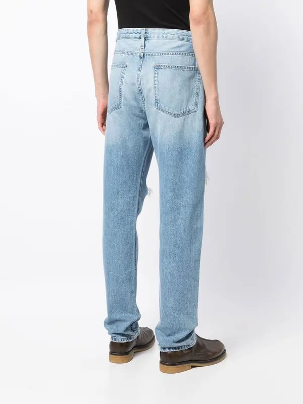 FRAME Mid-rise Straight-leg Jeans