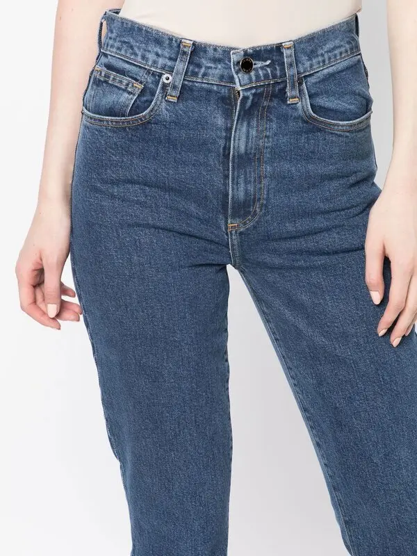 LE JEAN Remy High-waist Flared Jeans