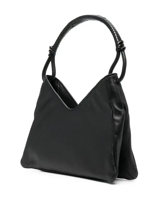 Staud Leather Shoulder Bag - Black