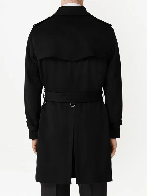 Burberry Kensington Trench Coat - Black