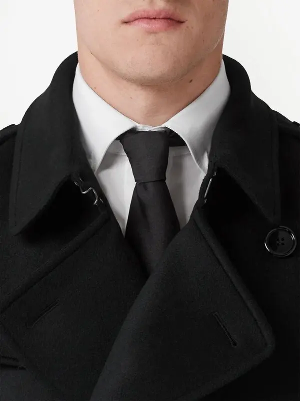 Burberry Kensington Trench Coat - Black