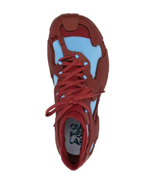 Camper Panelled Sneakers - Red