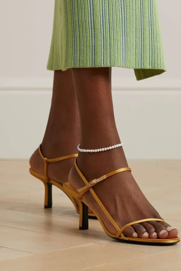 Mateo Not Your Mother's 14-karat Pearl Anklet