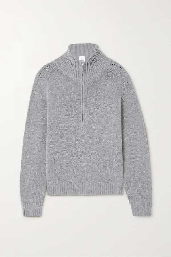ALLUDE Wool And Cashmere-blend Turtleneck Sweater