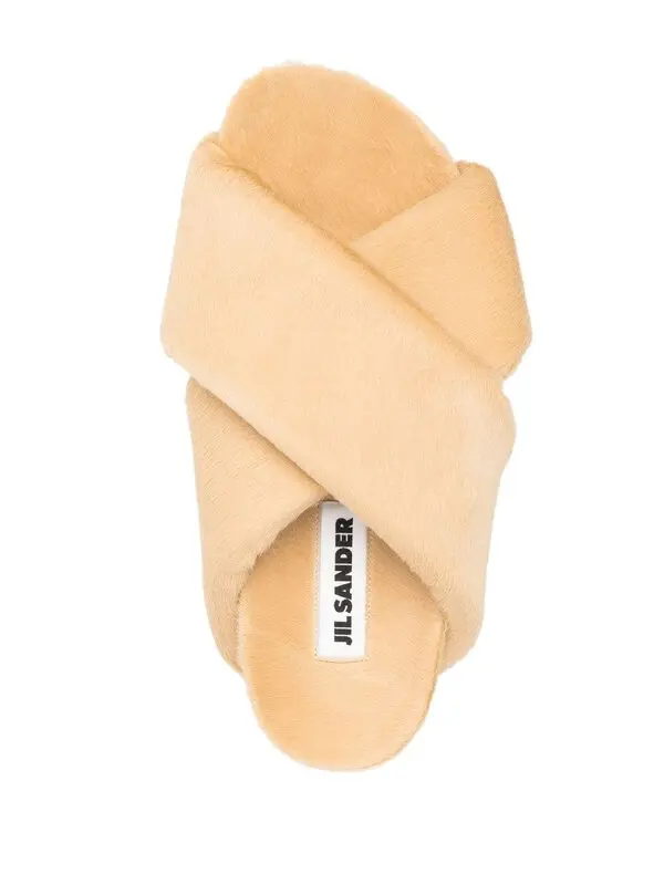 JIL SANDER Crossover-strap Detail Sandals