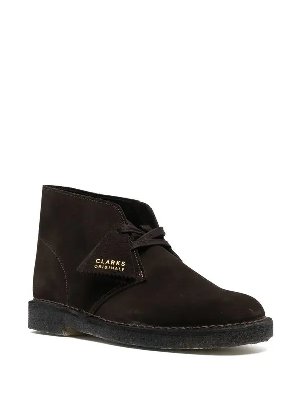 Clarks Suede Lace-up Boots