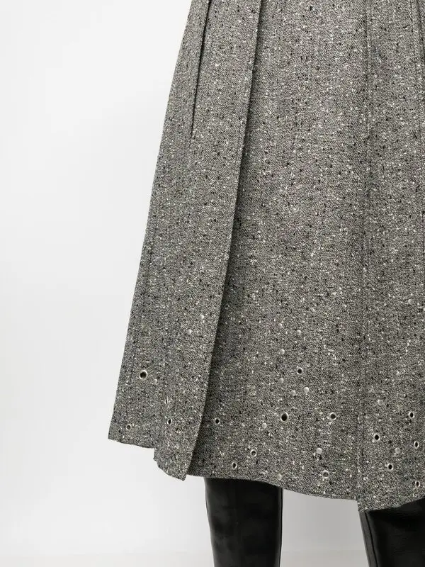 DURAZZI MILANO Pleated Mid-length Skirt