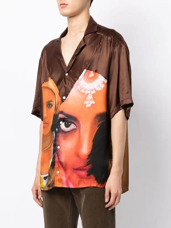 Ahluwalia Graphic-print Short-sleeved Shirt