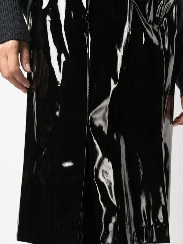 【送料&関税込】Raf Simons Straight Cut Skirt Retro Fab High Slit Patchwork Denim Maxi Skirt | Windsor