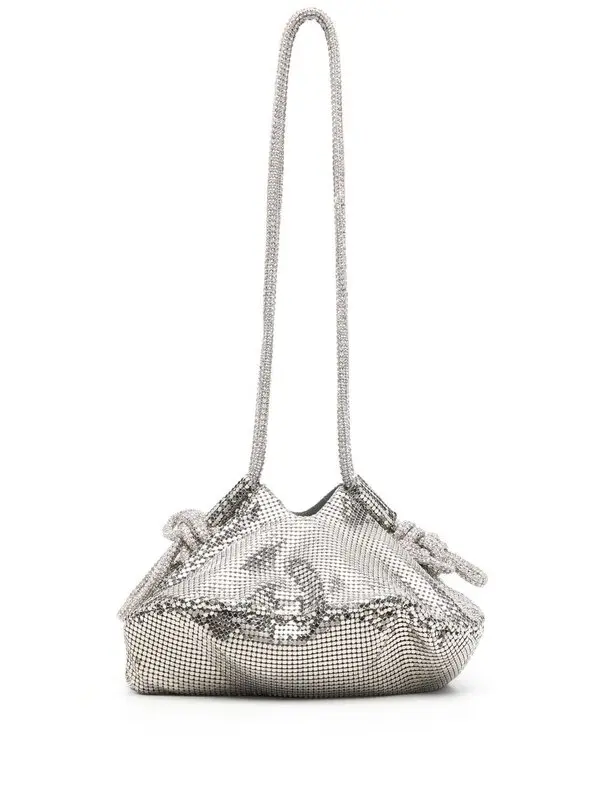 Kara Ufo Chainmail Shoulder Bag - Silver