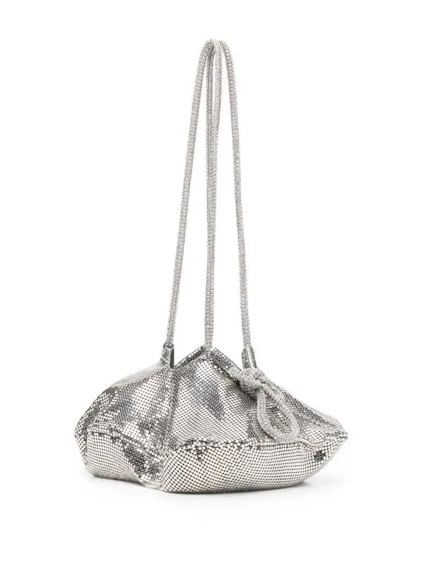 Kara Ufo Chainmail Shoulder Bag - Silver