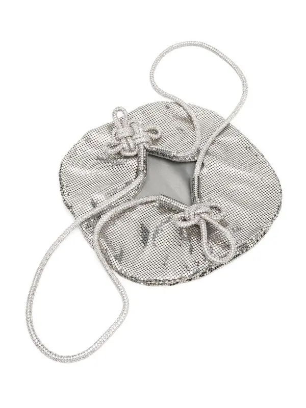Kara Ufo Chainmail Shoulder Bag - Silver