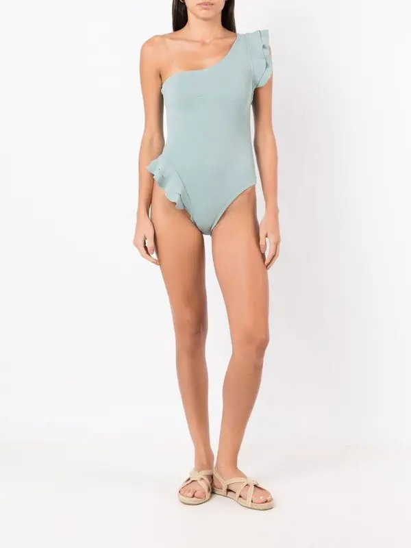 CLUBE BOSSA Koss One-shoulder One-piece Swimsuit - Blue