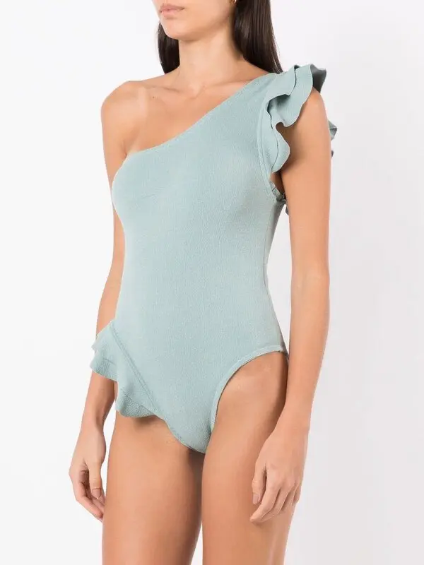 CLUBE BOSSA Koss One-shoulder One-piece Swimsuit - Blue