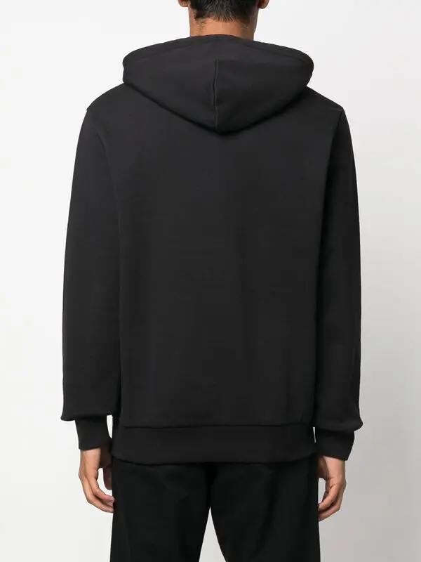 Carhartt Work In Progress Script Embroidered Pullover Hoodie - Black