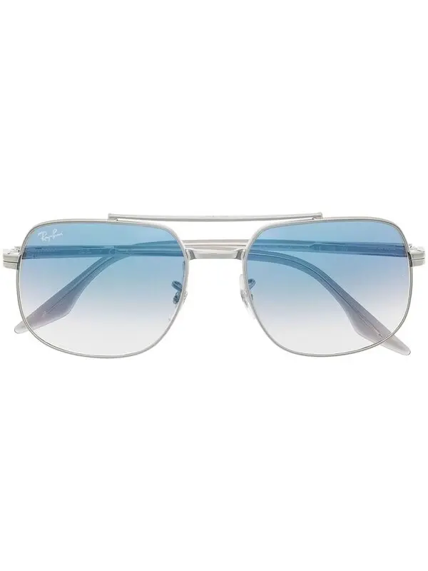 Ray-ban Oversized Sunglasses - Silver
