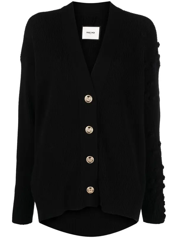 Max & Moi Cashmere V-neck Cardigan