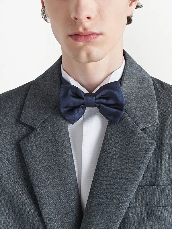 Prada Silk Bow Tie