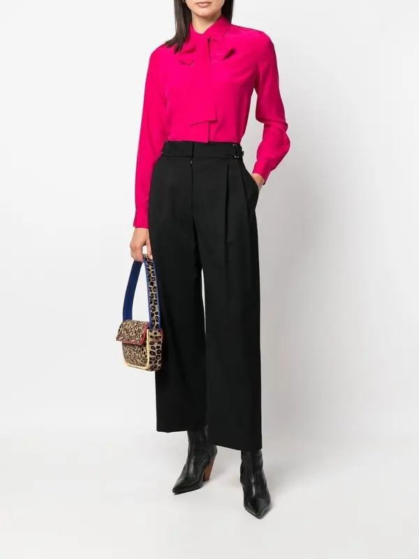 P.a.r.o.s.h Pussy-bow Collar Blouse