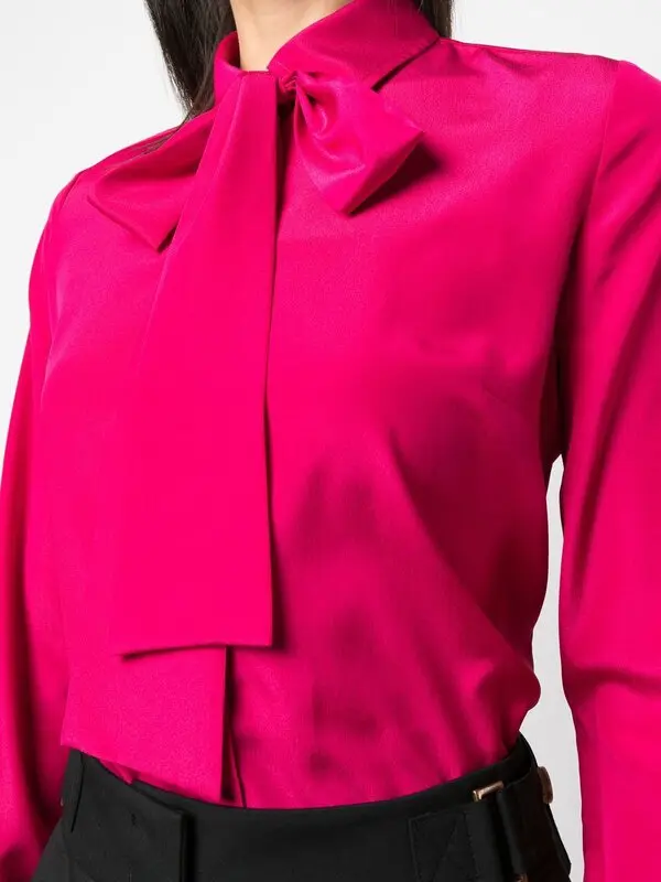P.a.r.o.s.h Pussy-bow Collar Blouse