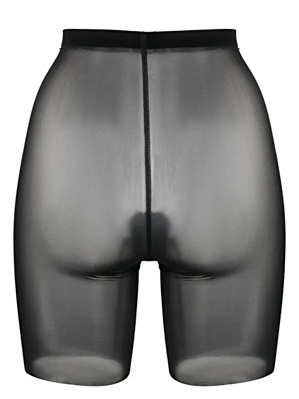 Wolford Tulle-mesh Sheer Shorts - Black