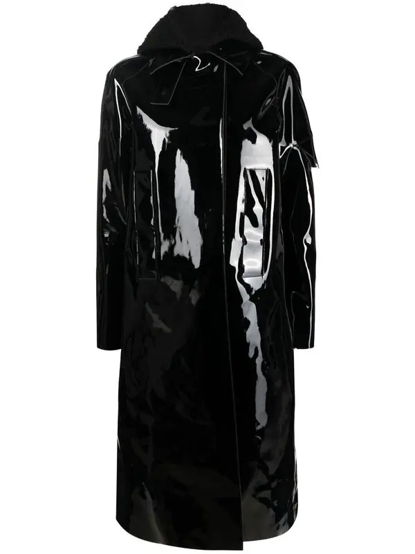 Alyx レインコート 1017 Alyx 9sm Hooded Rain Coat In Black - 69% Off | Editorialist