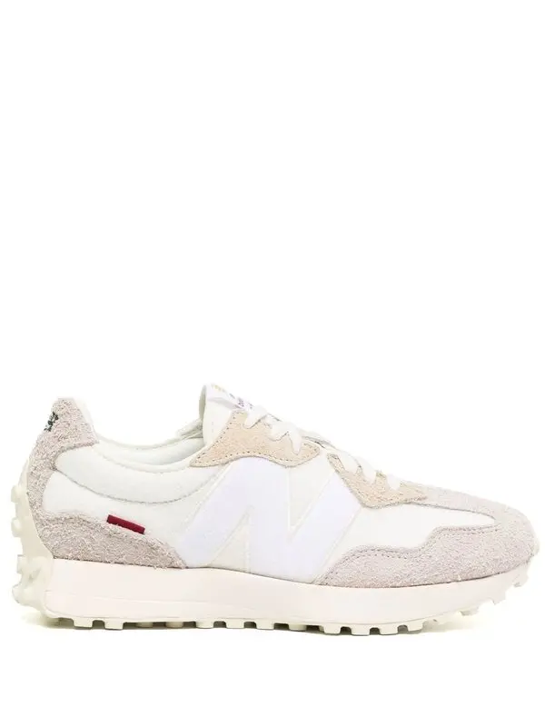 NEW BALANCE 327 Paneled Leather Sneakers