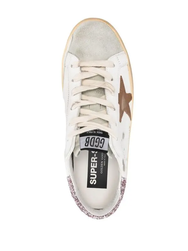 GOLDEN GOOSE Super-star Low-top Sneakers - White