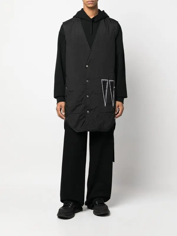 Rick Owens Logo-print Coat