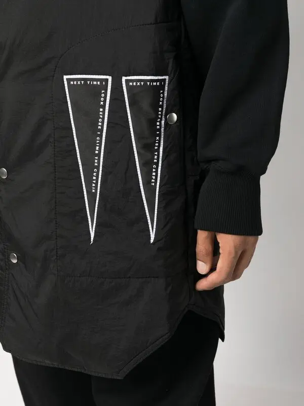 Rick Owens Logo-print Coat
