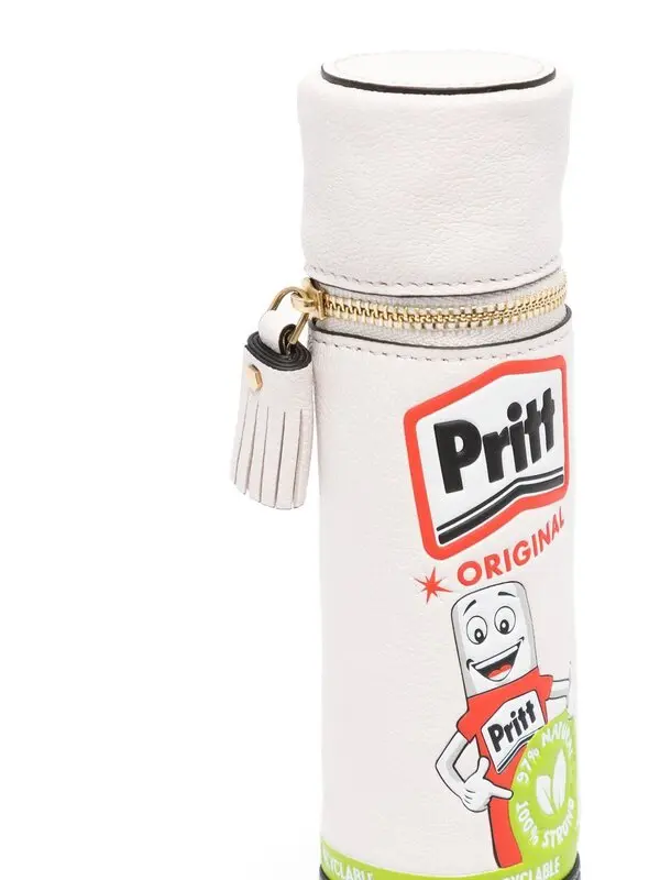 ANYA HINDMARCH Pritt Stick Leather Pencil Case