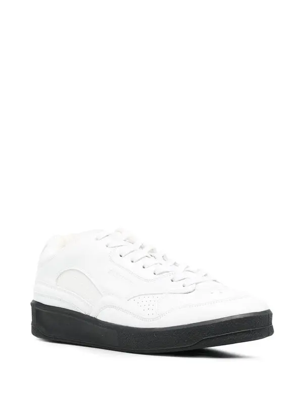 JIL SANDER Panelled Low-top Sneakers - White
