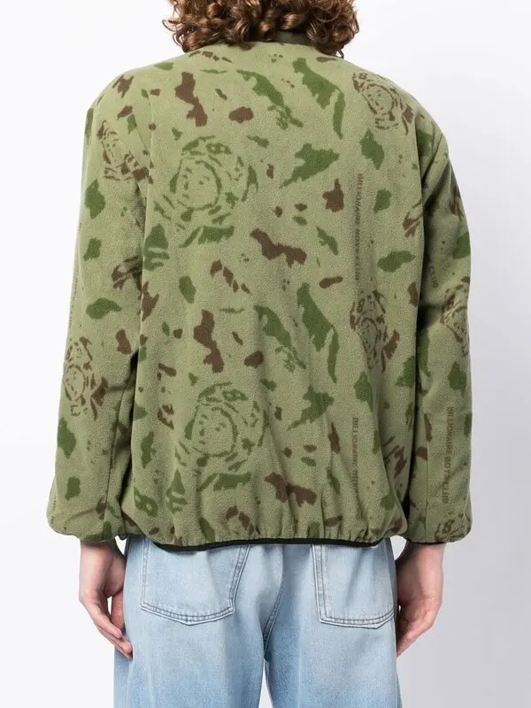 BILLIONAIRE BOYS CLUB Reversible Fleece Jacket - Multicolour