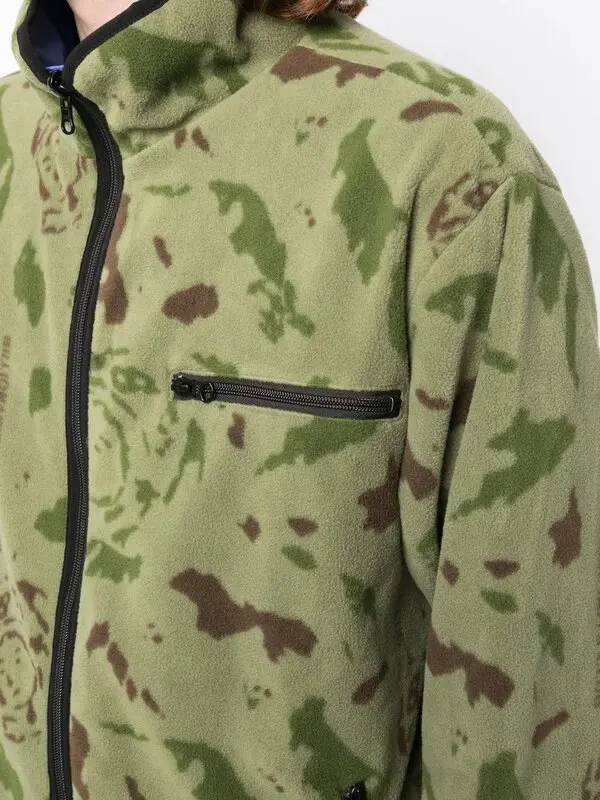 BILLIONAIRE BOYS CLUB Reversible Fleece Jacket - Multicolour