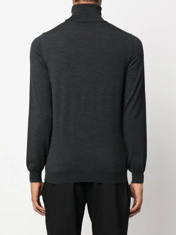 ZANONE Roll Neck Jumper - Grey