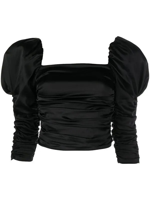 Alice + Olivia Katrice Ruched Top