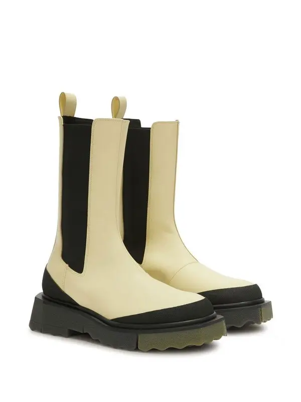 Off-White Sponge Chelsea Boots - Neutrals