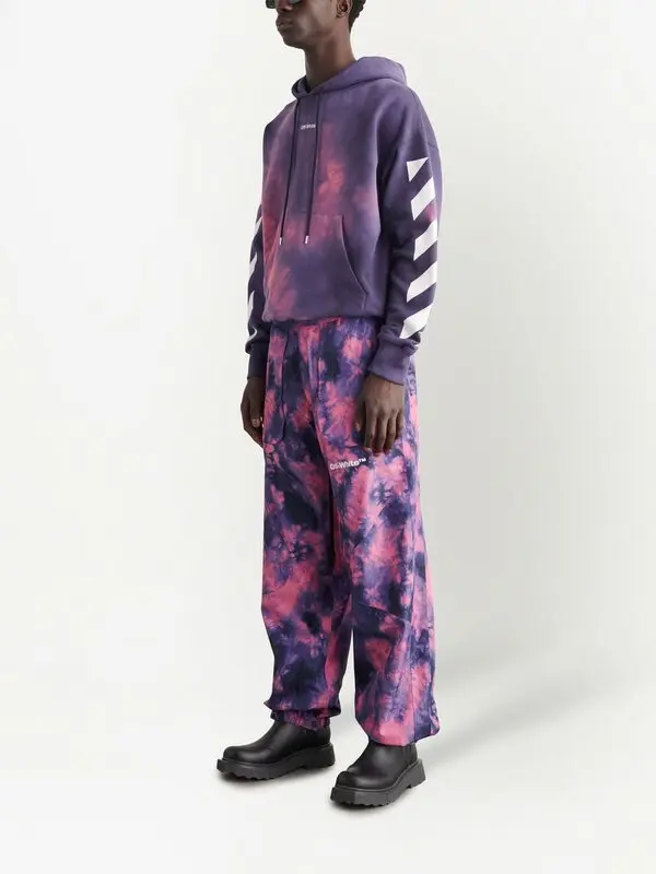 Off-White Tie-dye Logo Ski Trousers