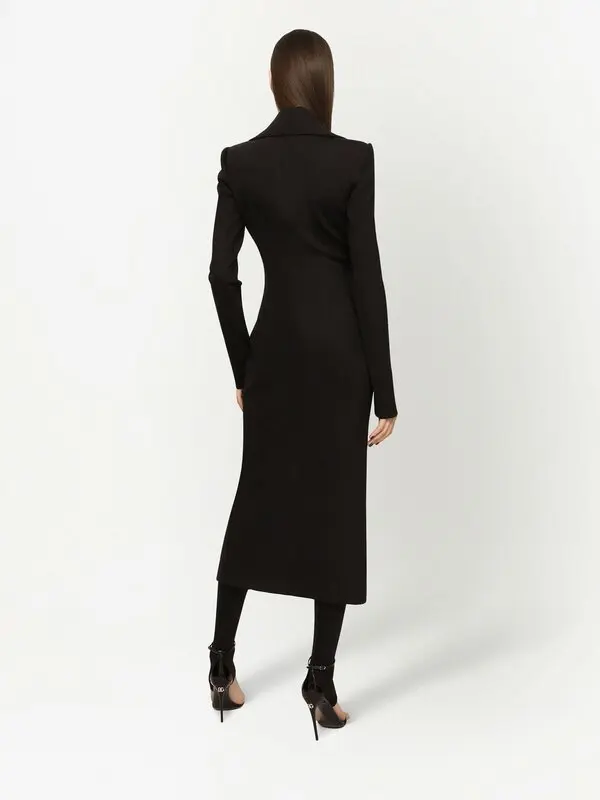 black lace midi dress for wedding Elegant Black Short Sleeve Midi Lace Cocktail Dress - 3XL main image 0