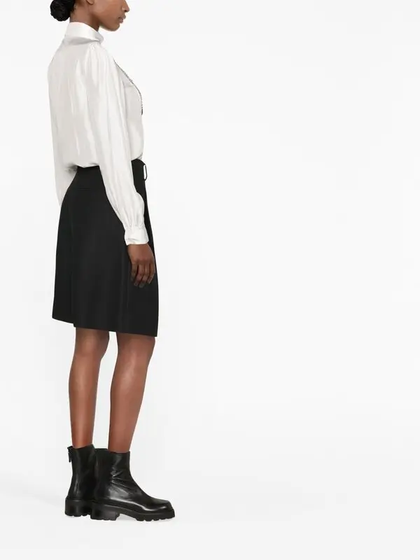 Alberta Ferretti Embellished Silk Shirt