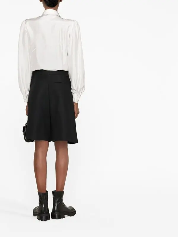 Alberta Ferretti Embellished Silk Shirt