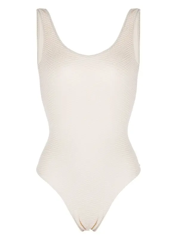 ANINE BING Jace One-piece Swimsuit - Neutrals