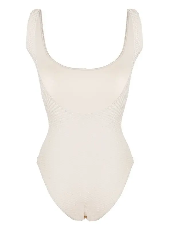 ANINE BING Jace One-piece Swimsuit - Neutrals
